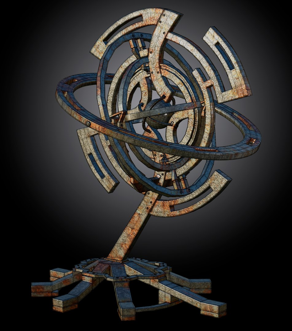 Armillary Sphere Model - TurboSquid 1786074