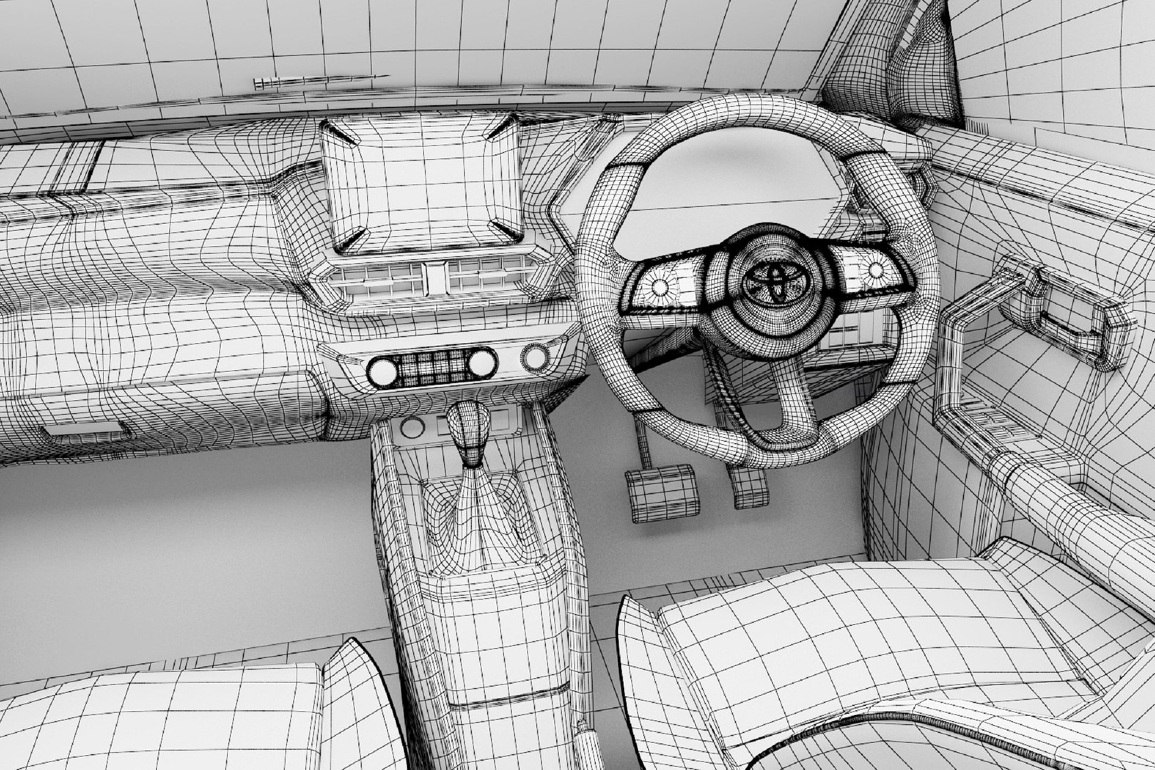 Toyota Raize And Interior 3D Model - TurboSquid 2382529
