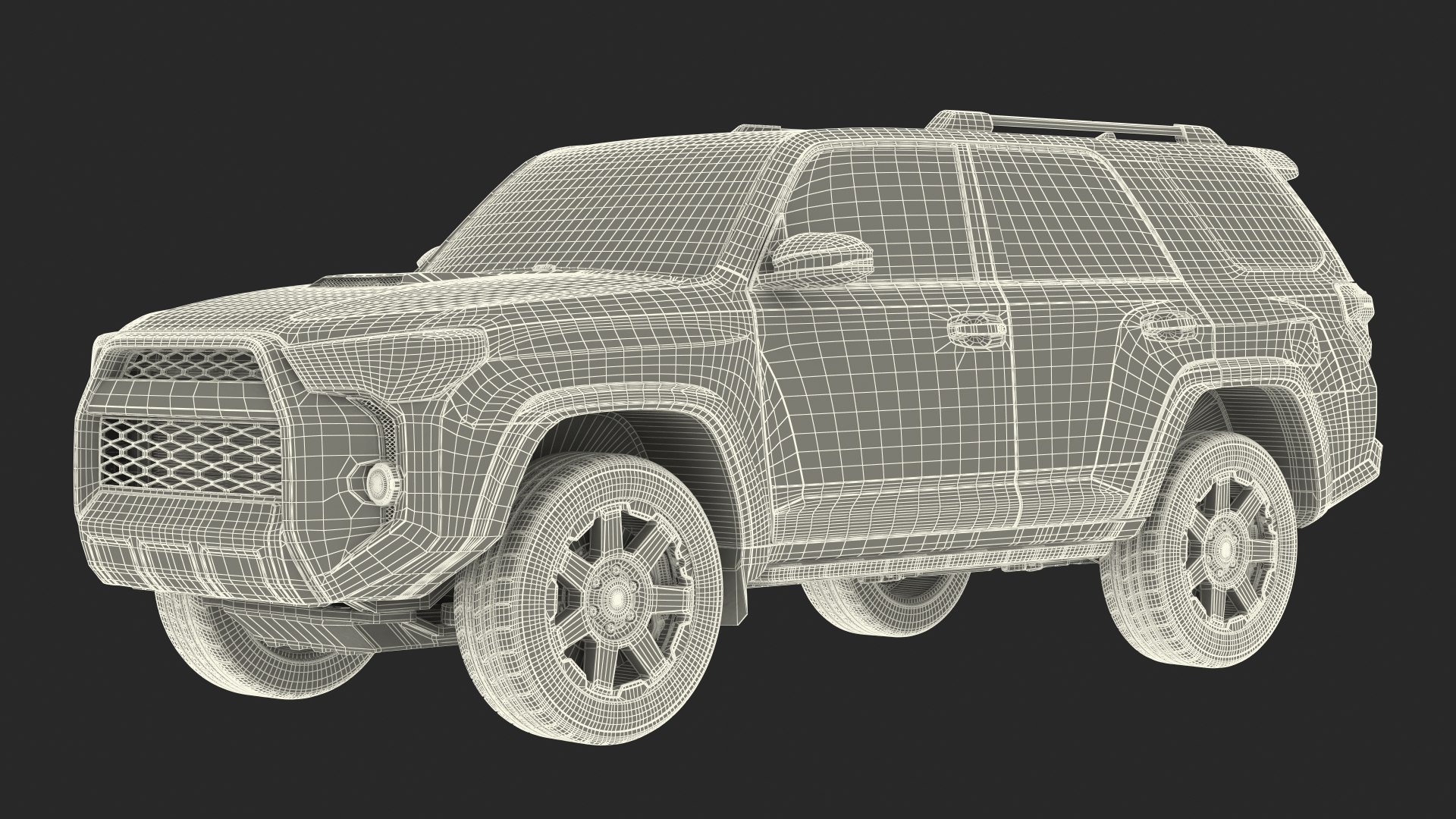 3D Model 4x4 Suv Generic Simple - TurboSquid 1519604