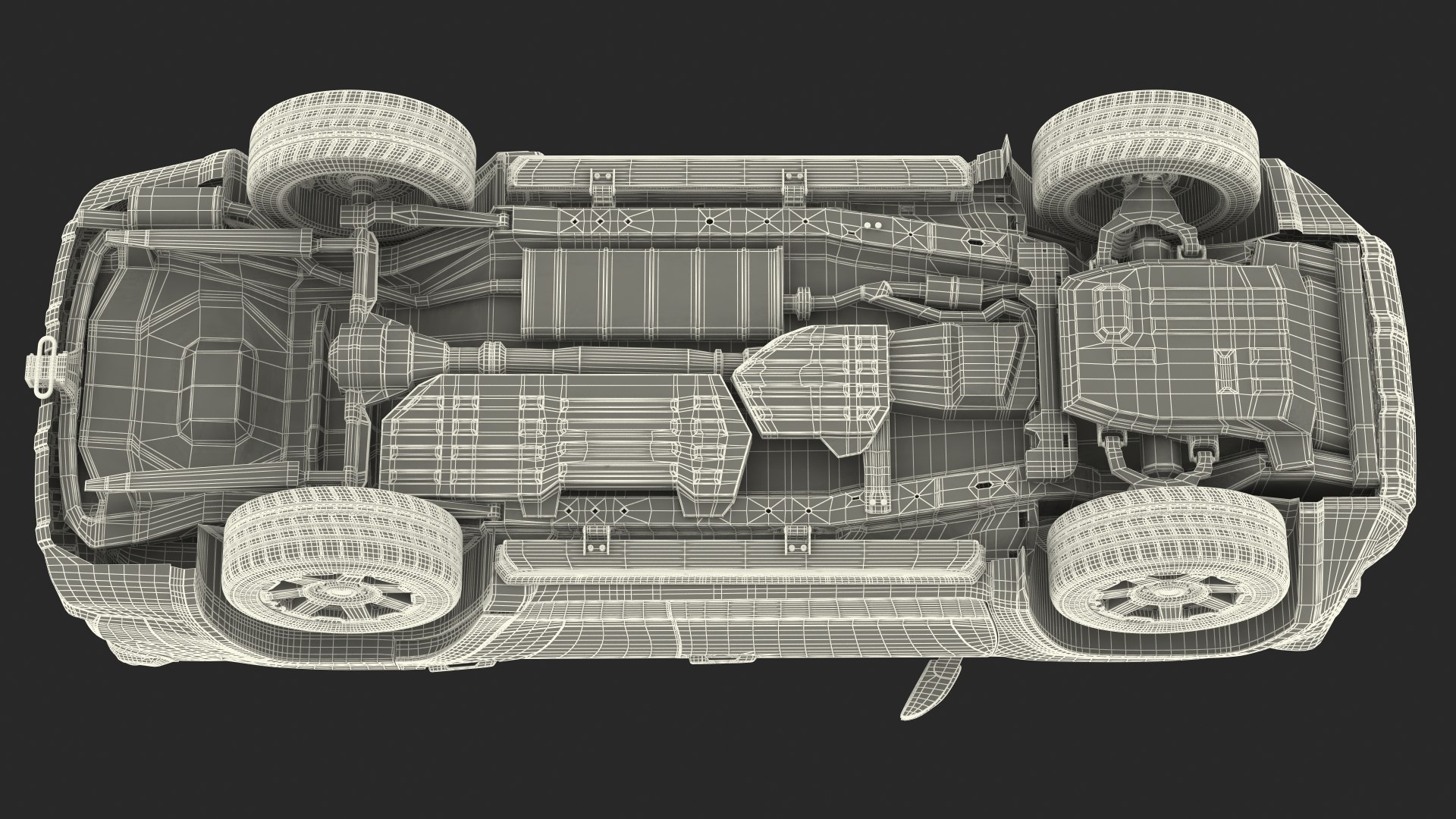 3D Model 4x4 Suv Generic Simple - TurboSquid 1519604
