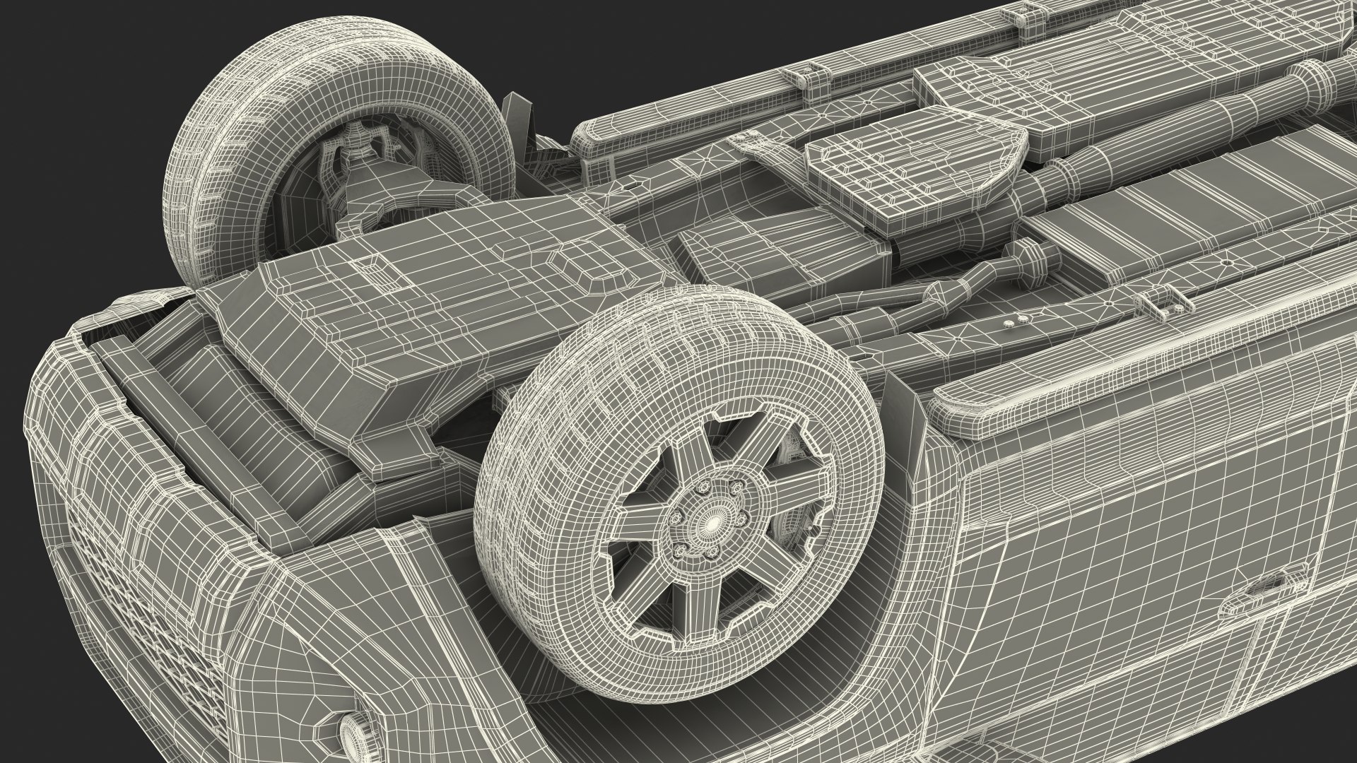 3D Model 4x4 Suv Generic Simple - TurboSquid 1519604