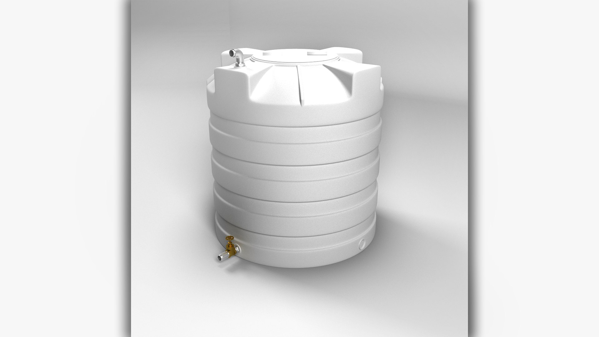 Water Tank 3ds Max Model - TurboSquid 2145307