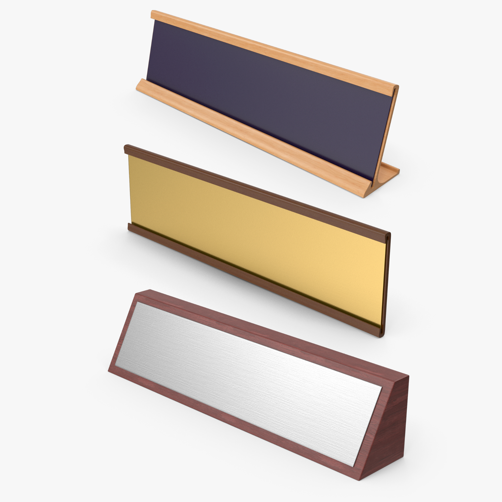 3D Name Plates model - TurboSquid 1852820