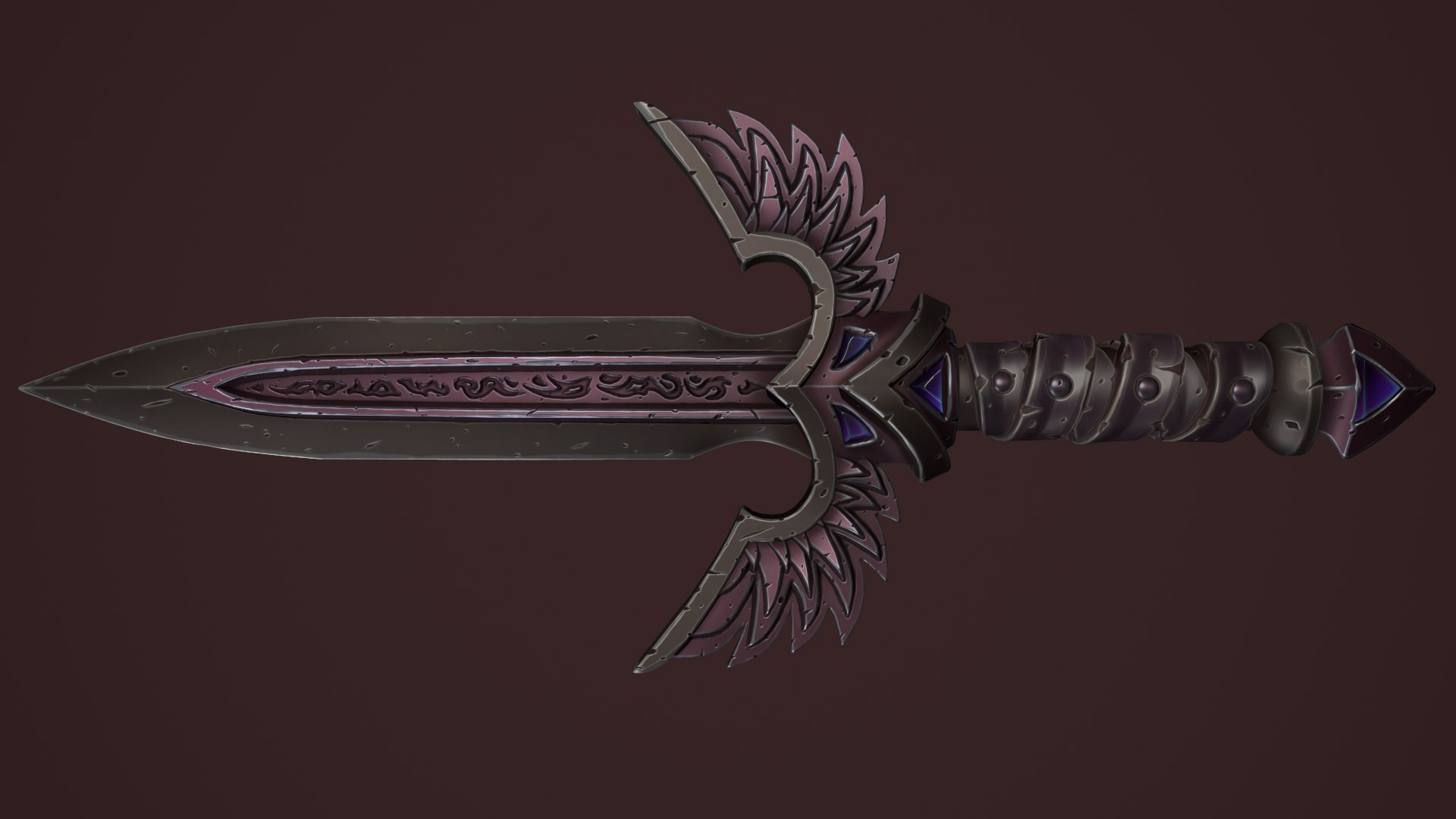 Rune Dagger 3D - TurboSquid 1820702