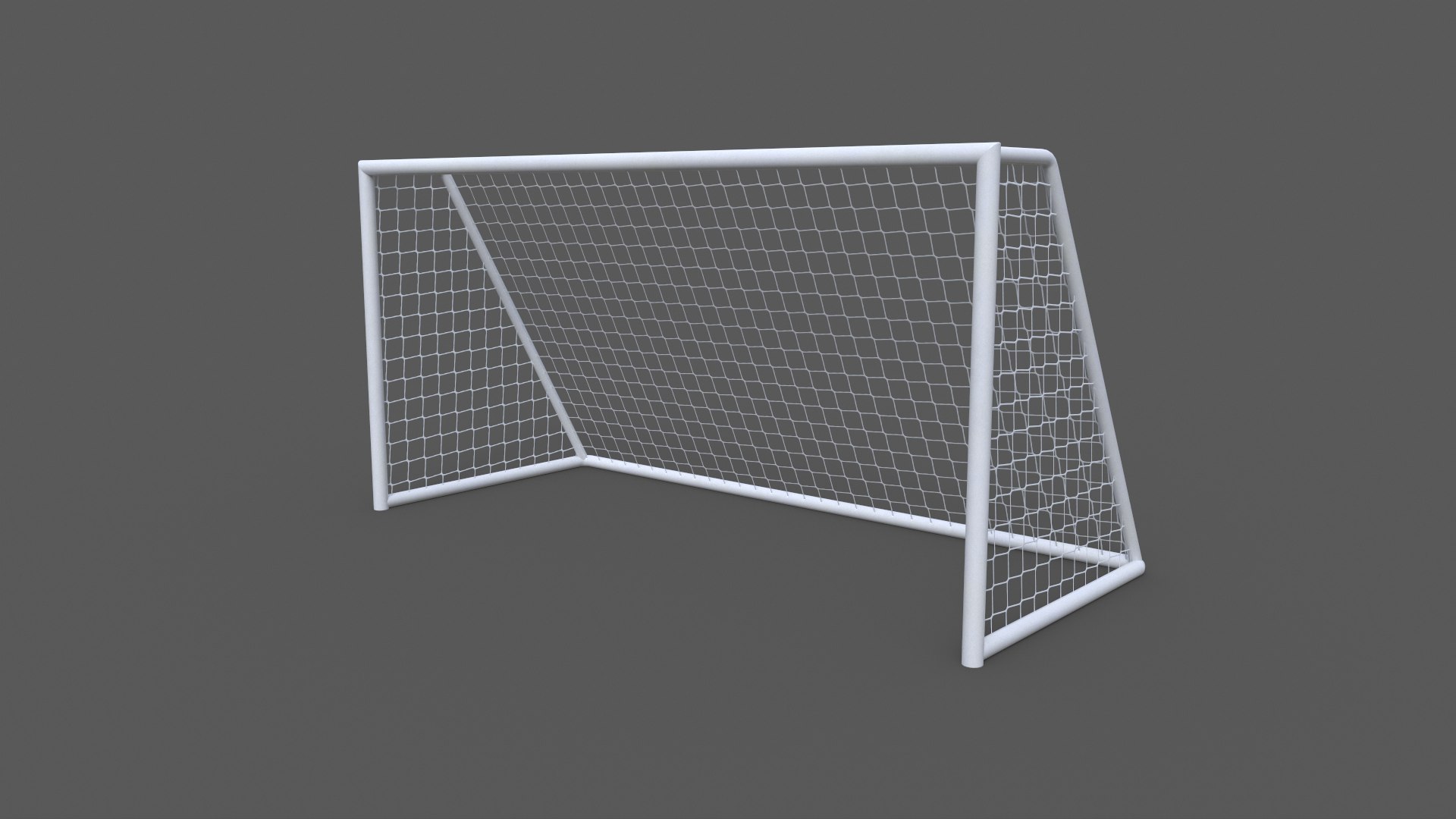 3D PBR Soccer Football Goal Post B - TurboSquid 1915082
