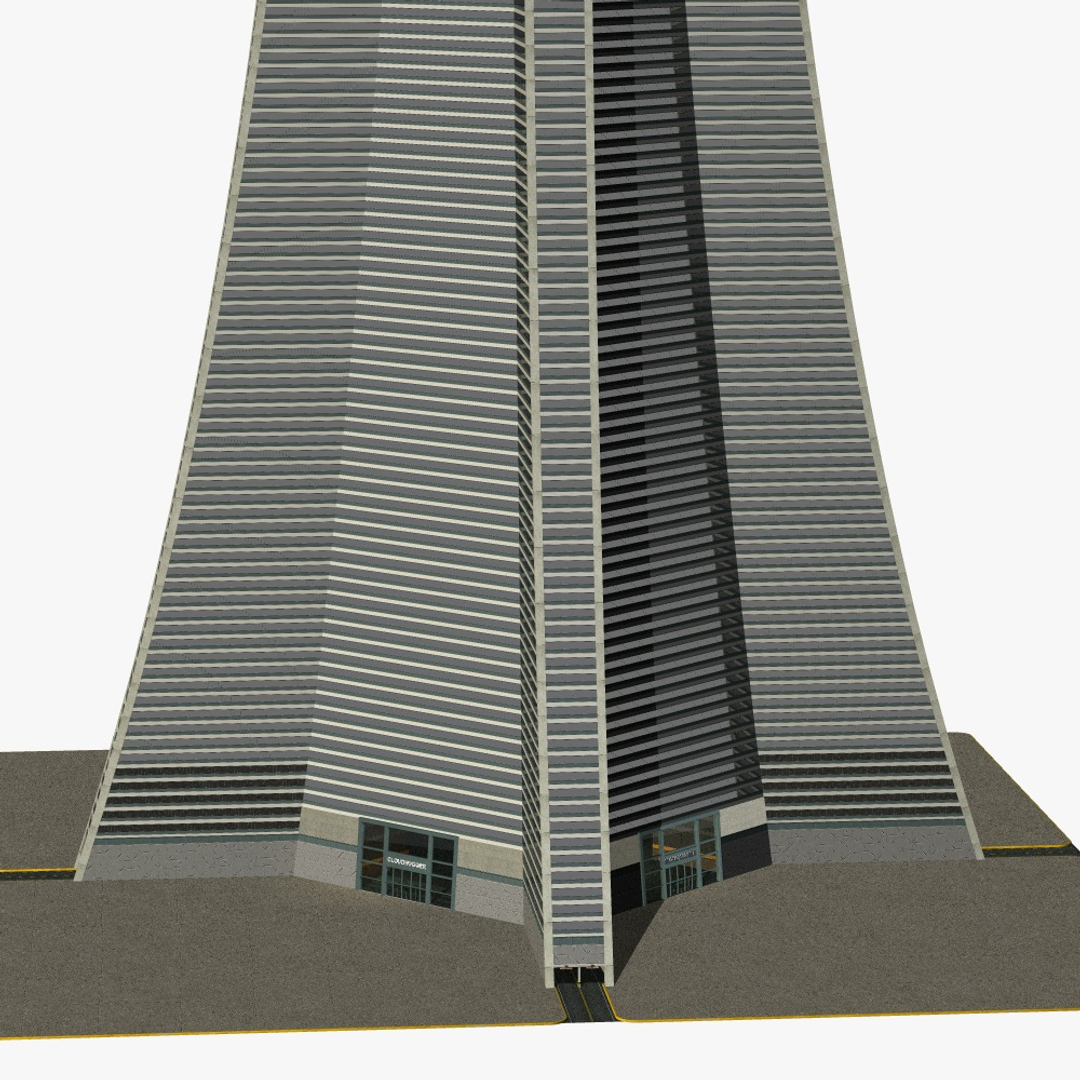 tall building 3d xsi