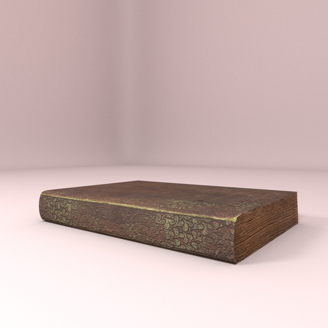 3D old book model - TurboSquid 1399695