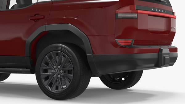 レクサス GX550 SUV プレミアムシンプルインテリア レッド3Dモデル - TurboSquid 2142590