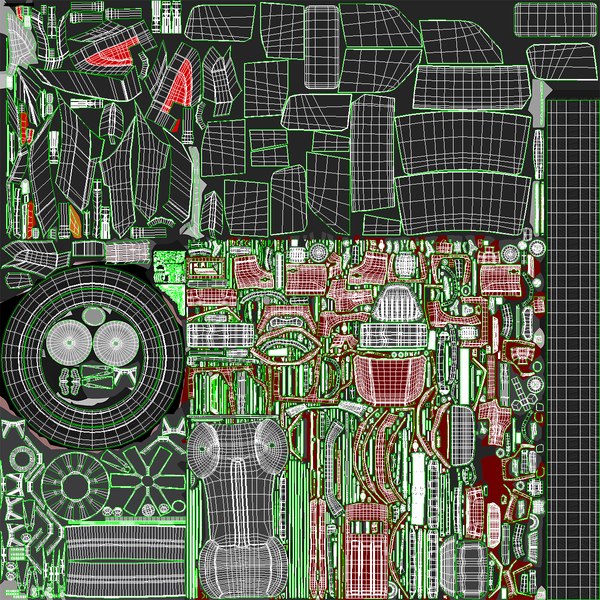レクサス GX550 SUV プレミアムシンプルインテリア レッド3Dモデル - TurboSquid 2142590