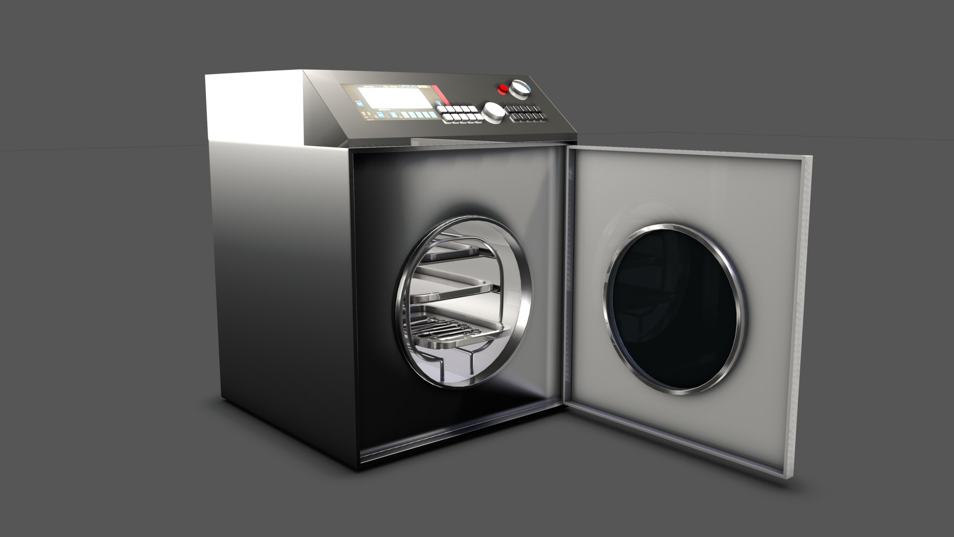 Autoclave Sterilization 3D Model - TurboSquid 1790741