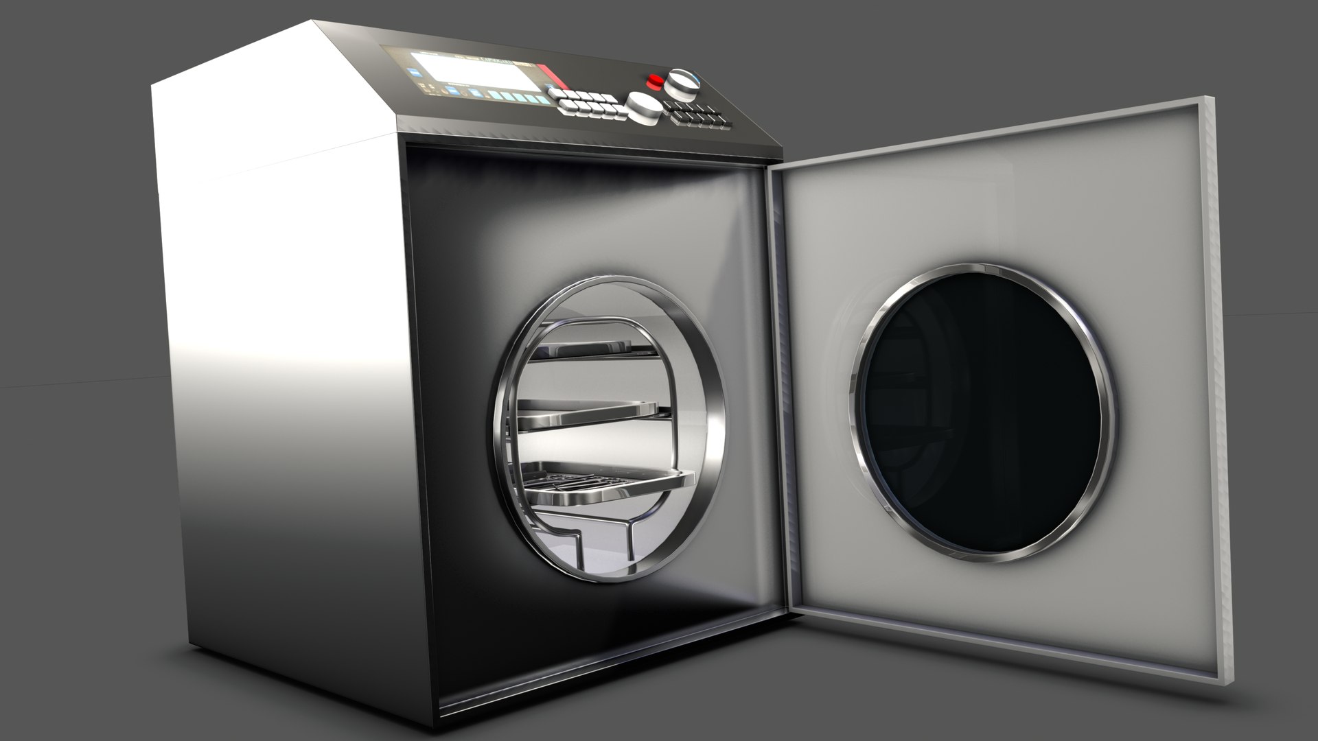Autoclave Sterilization 3D Model - TurboSquid 1790741