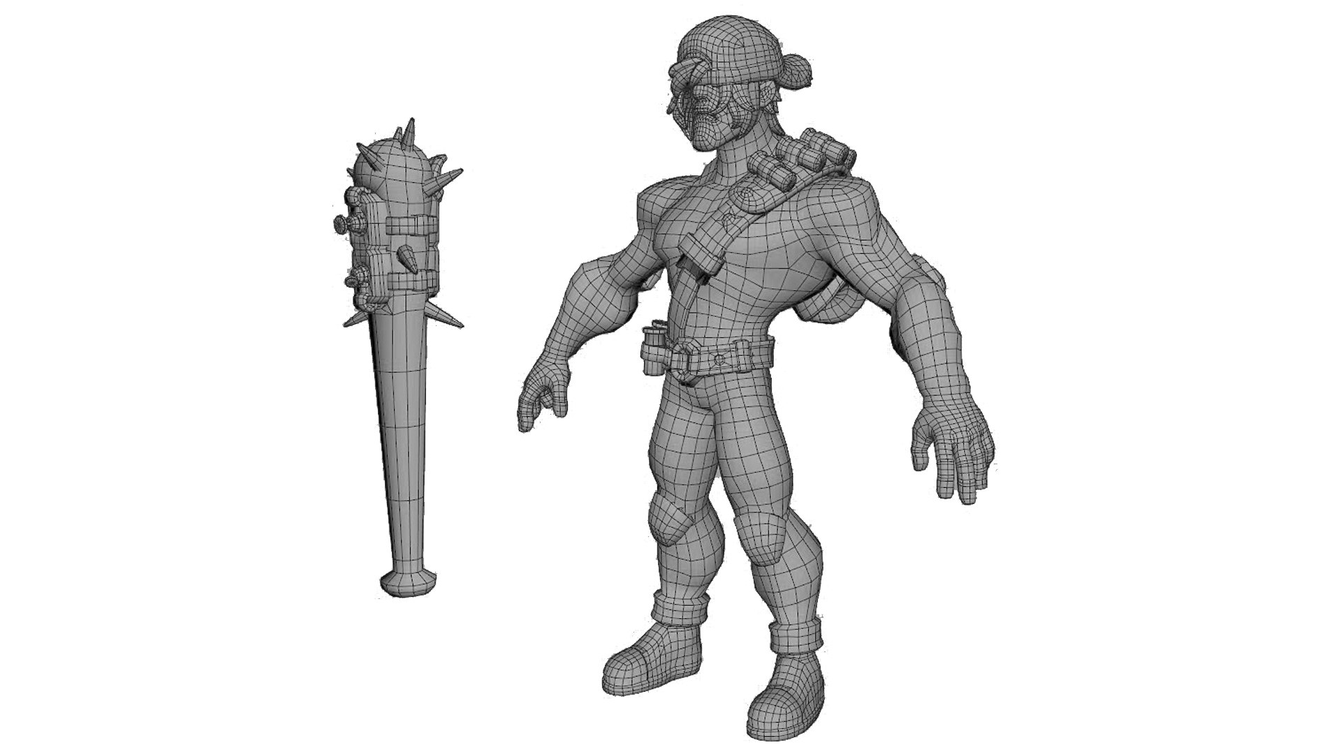 Slugger Anim Rig 3D Model - TurboSquid 2316513