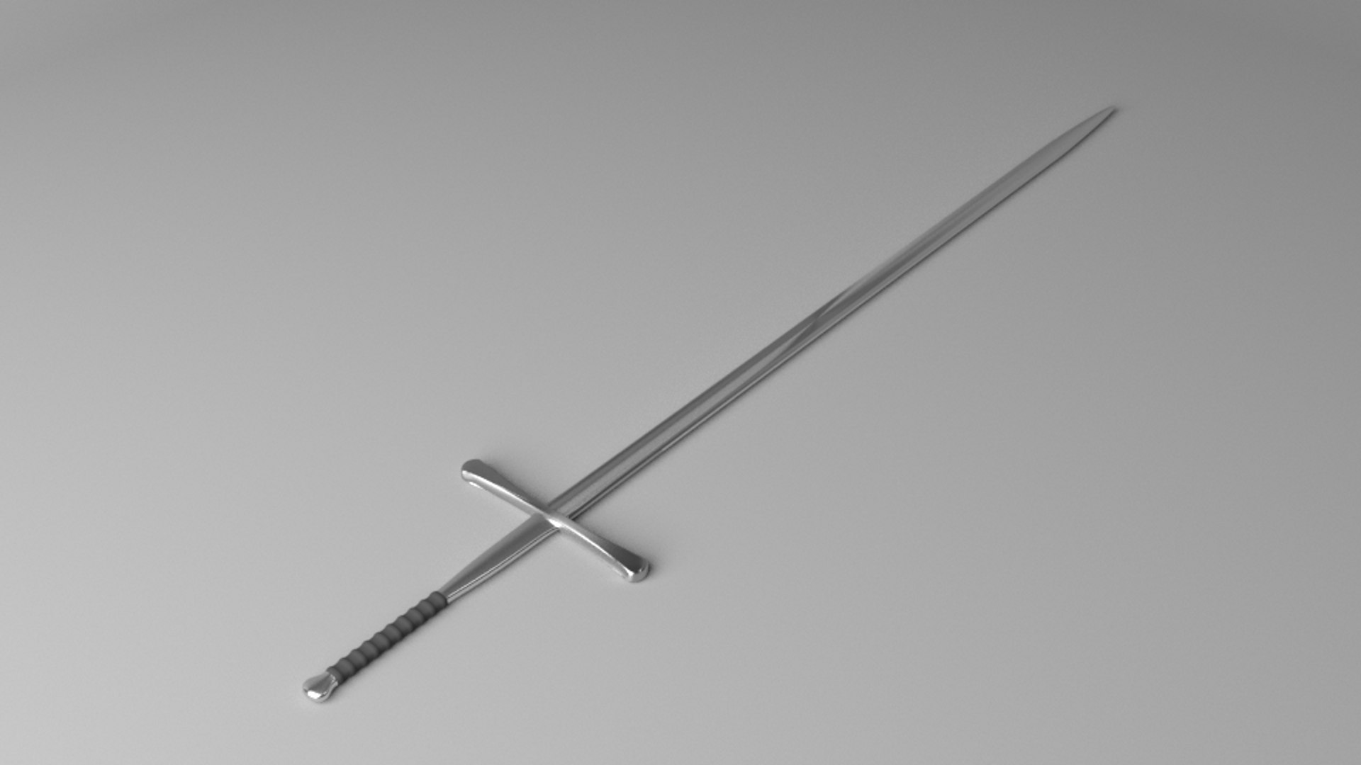 Long sword 2 3D model - TurboSquid 1589262
