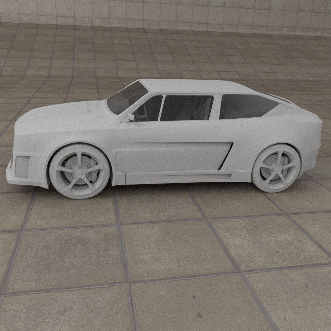 Skoda rabbit 3D - TurboSquid 1150196