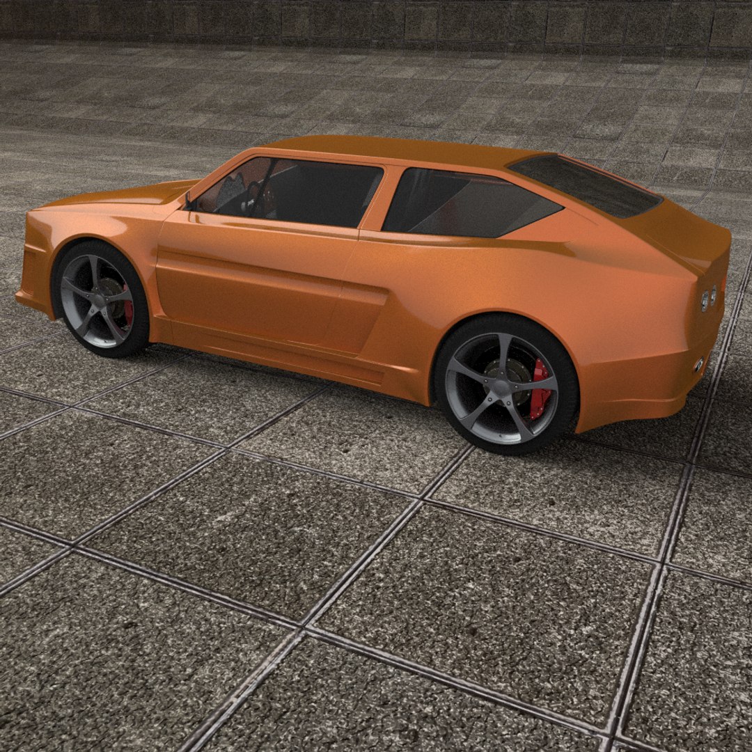 Skoda Rabbit 3D - TurboSquid 1150196