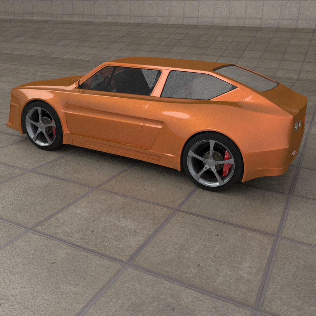 Skoda Rabbit 3D - TurboSquid 1150196