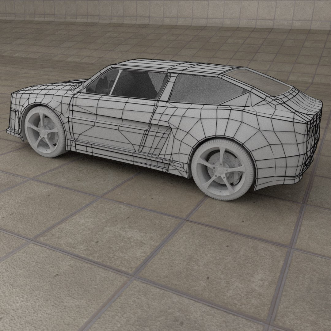 Skoda rabbit 3D - TurboSquid 1150196