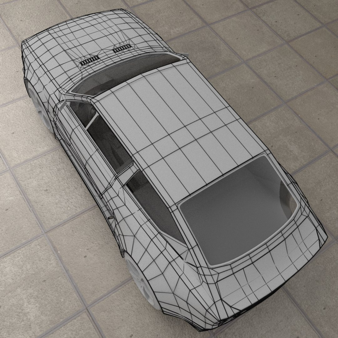 Skoda rabbit 3D - TurboSquid 1150196