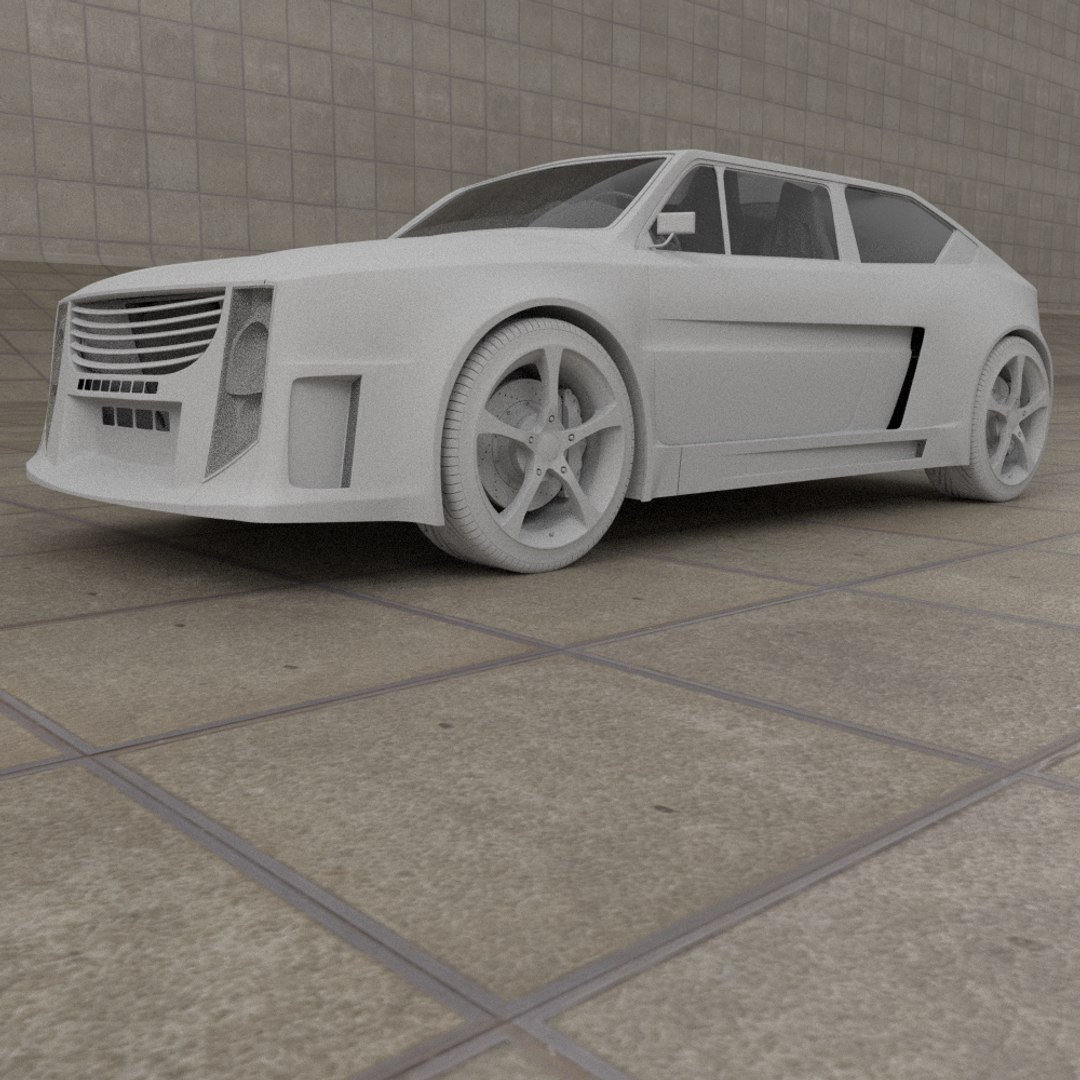 Skoda Rabbit 3D - TurboSquid 1150196