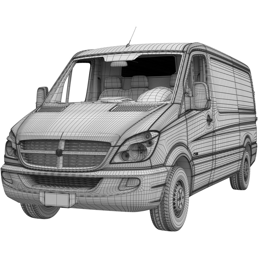 3D Dodge Sprinter 2500 PanelVan L2H1 Model - TurboSquid 1904440