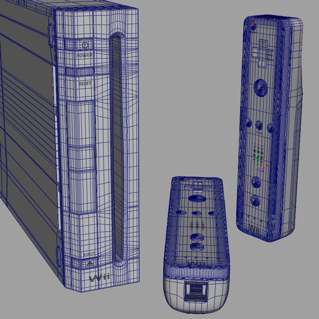 3d Model Nintendo Wii