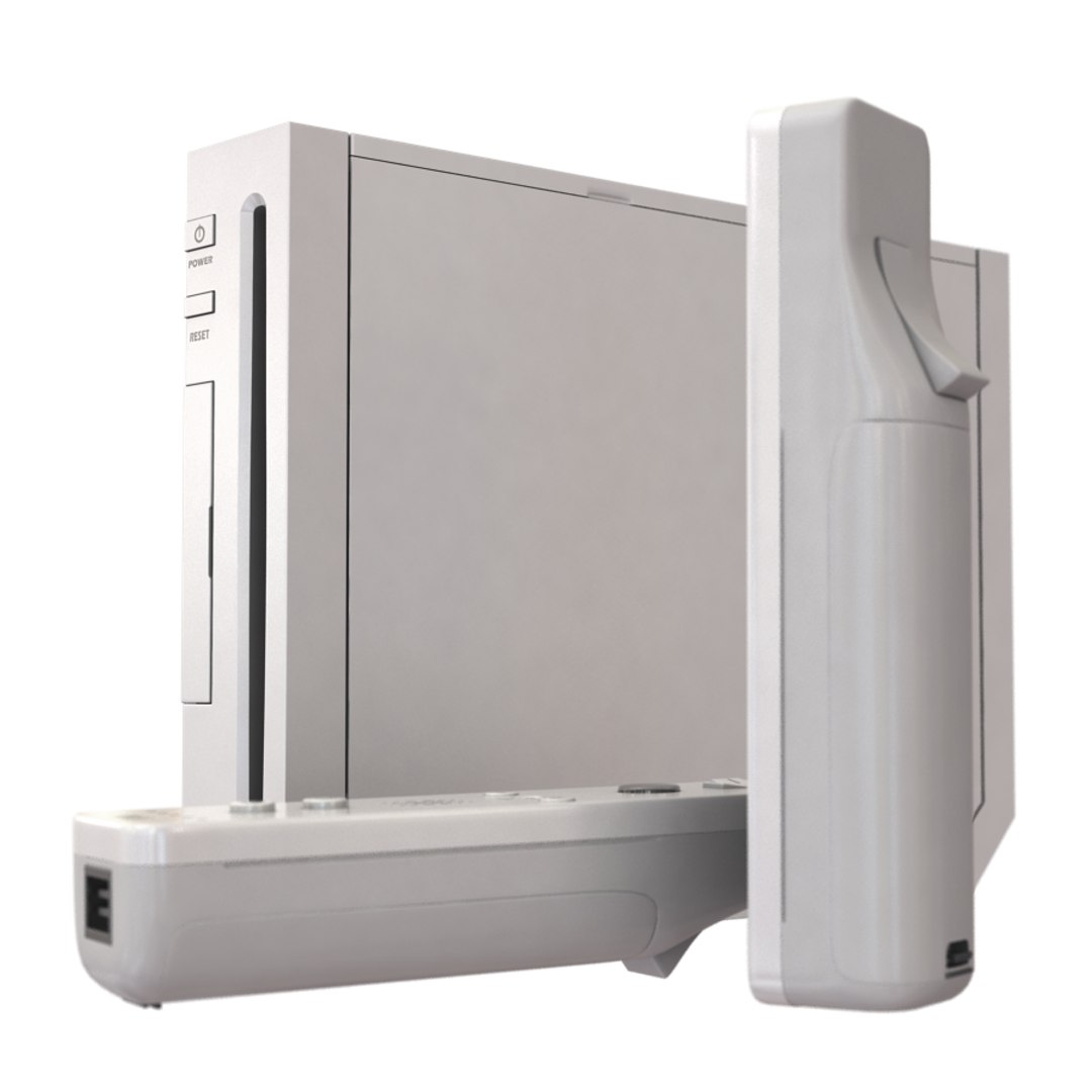 3d Model Nintendo Wii