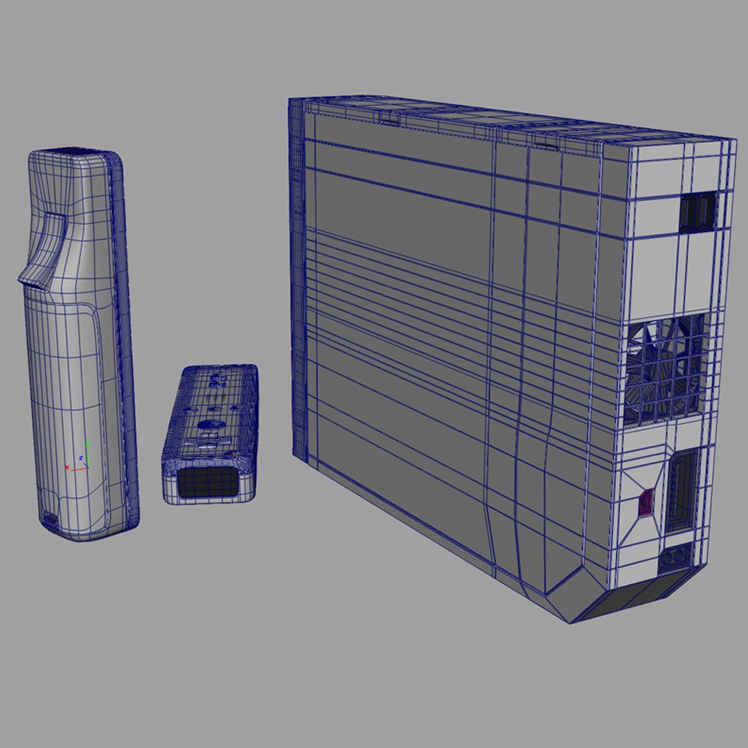 3d Model Nintendo Wii