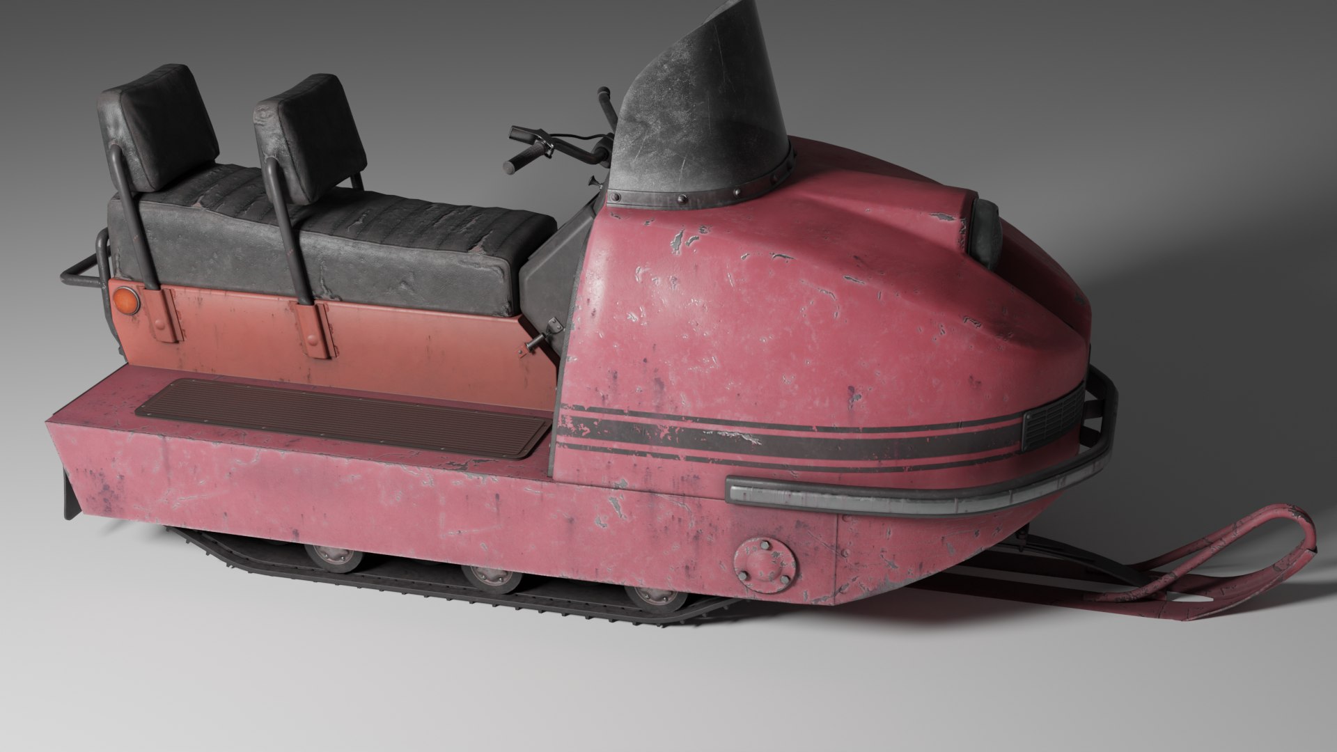 3D Snowmobile PBR 4k Low-poly - TurboSquid 2398813