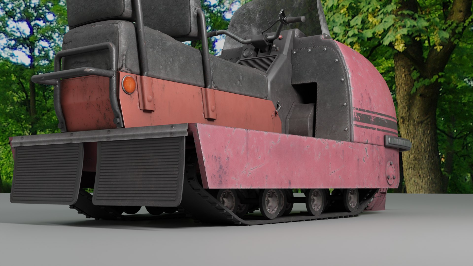 3D Snowmobile PBR 4k Low-poly - TurboSquid 2398813
