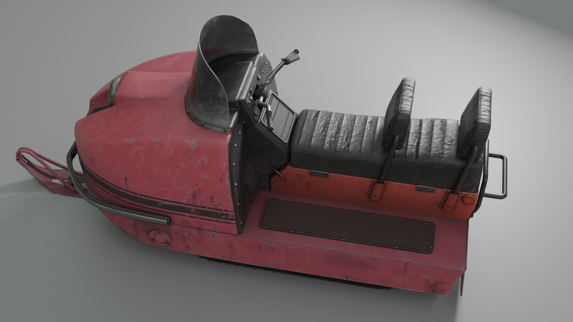 3D Snowmobile PBR 4k Low-poly - TurboSquid 2398813