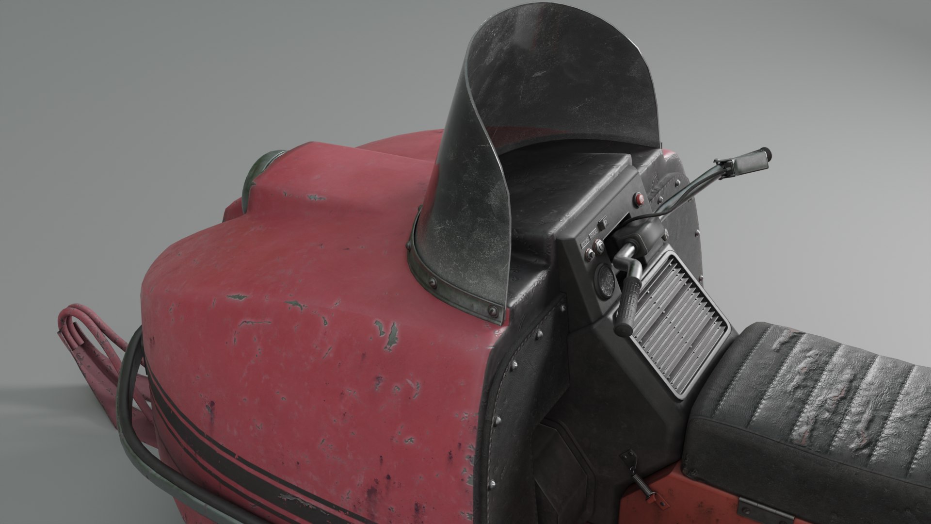 3D Snowmobile PBR 4k Low-poly - TurboSquid 2398813