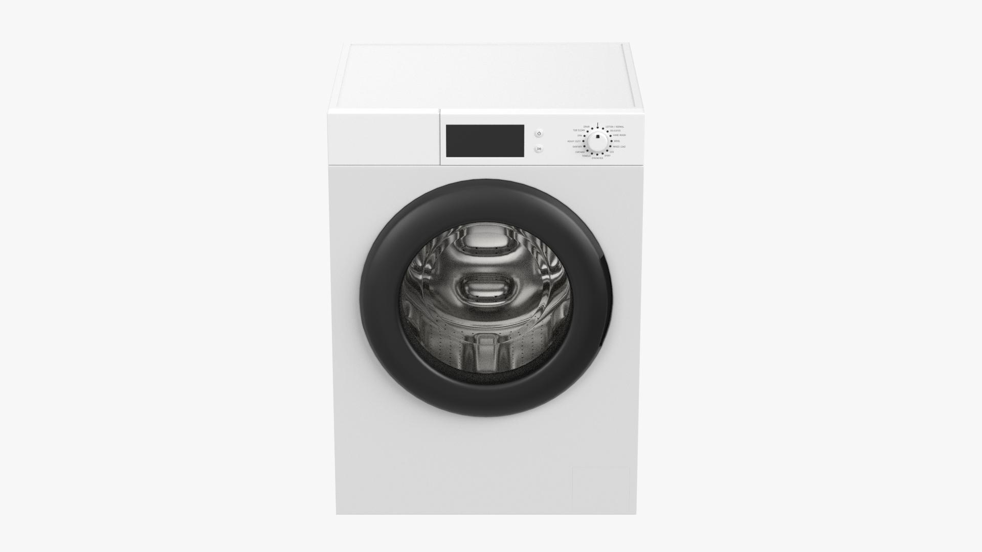 Washing Machine 3D Model - TurboSquid 1988888