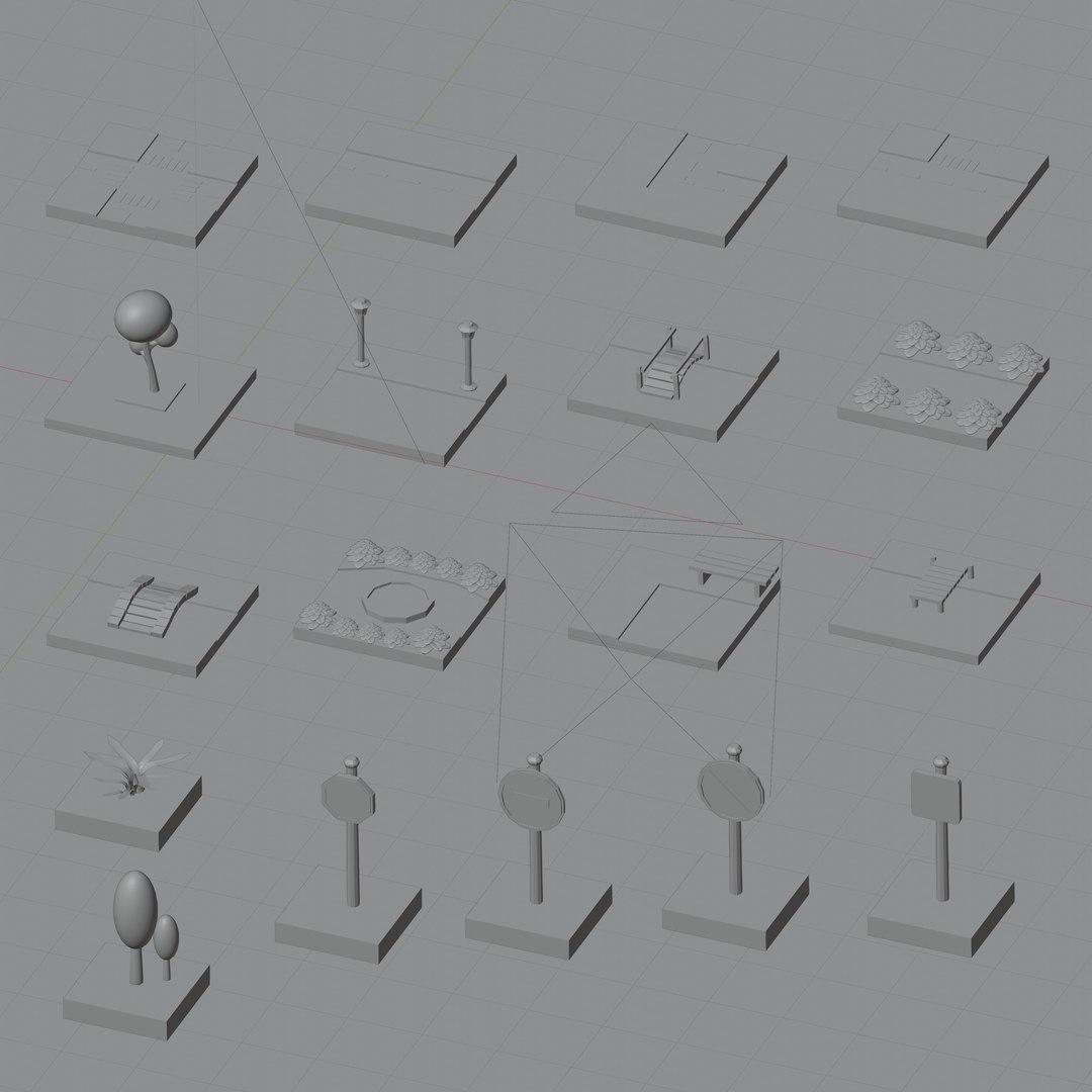 City element 3D model - TurboSquid 2180579