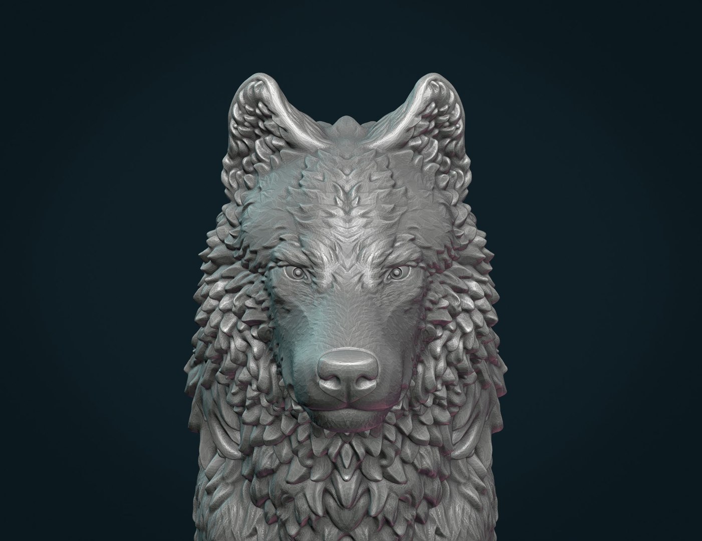 Print ready wolf iii 3D model - TurboSquid 1473798