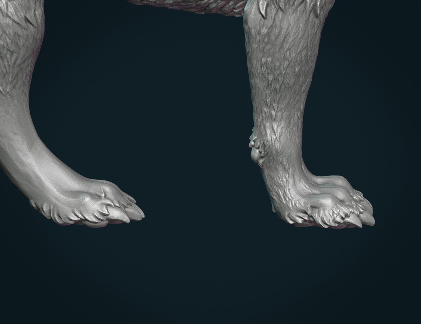 Print ready wolf iii 3D model - TurboSquid 1473798