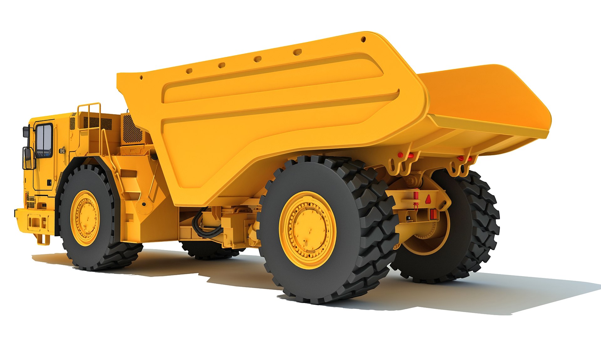 Underground Articulated Mining Truck 3D Model - TurboSquid 2150802