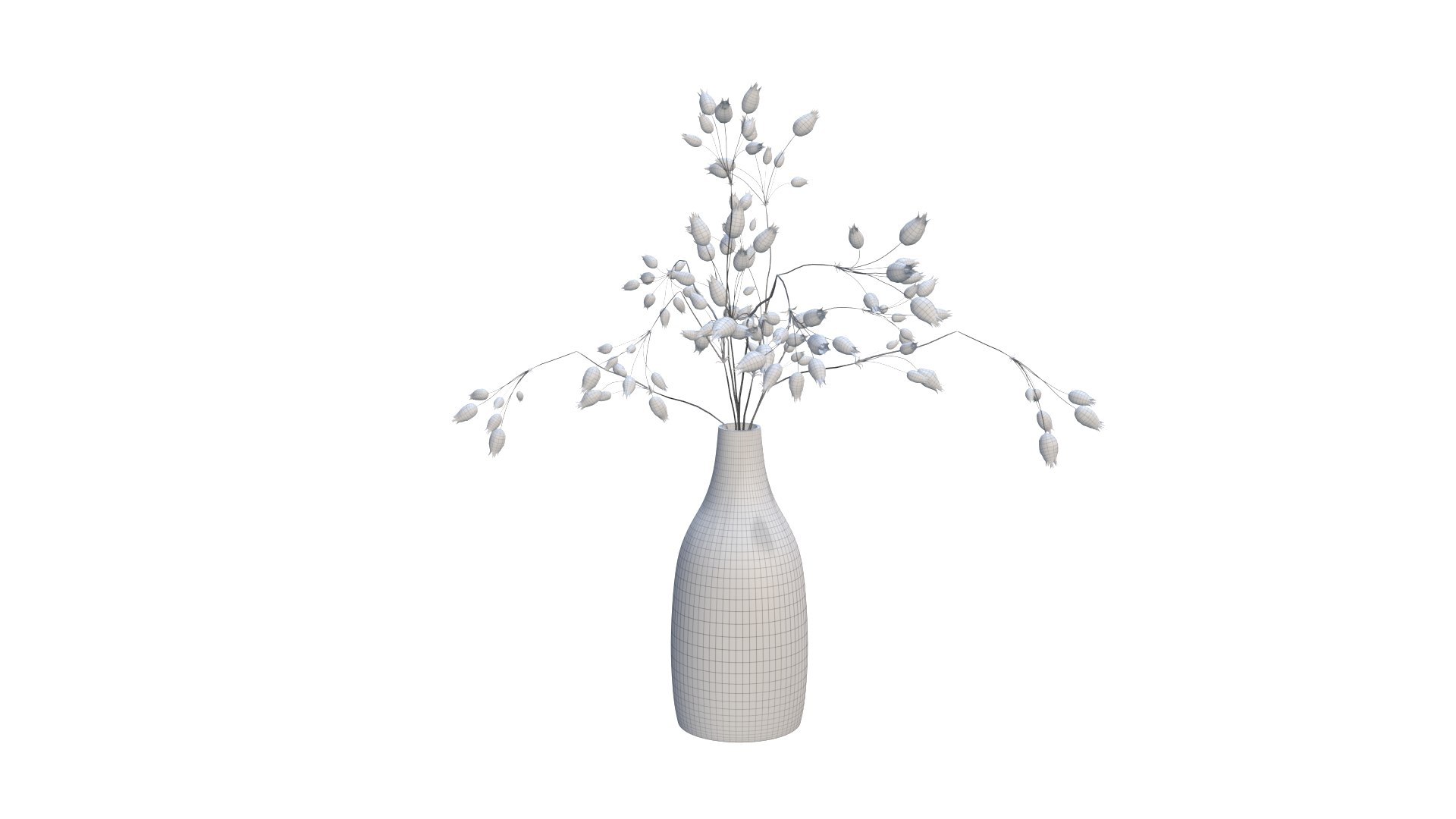 Dried Flowers In A Vase 3D Model 3D - TurboSquid 2305184