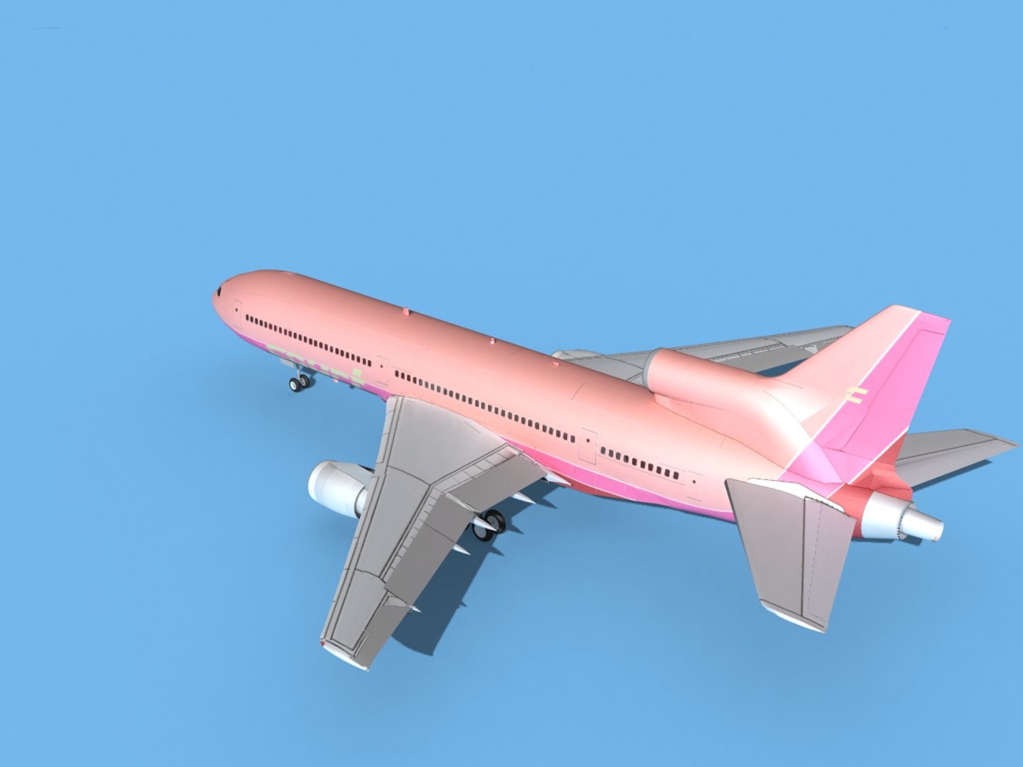 Lockheed l-1011-10 model - TurboSquid 1488891