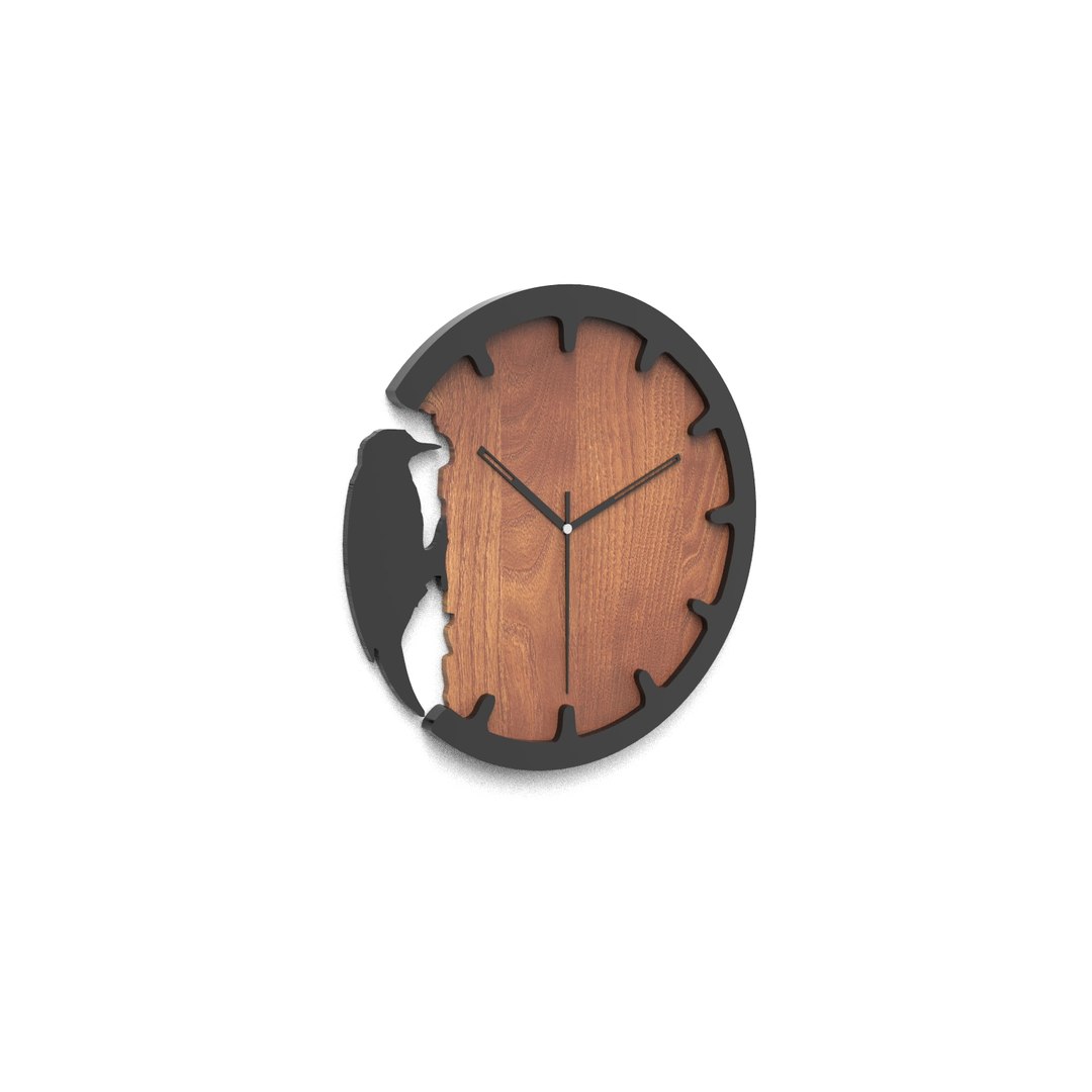3D wall clock model - TurboSquid 1534489