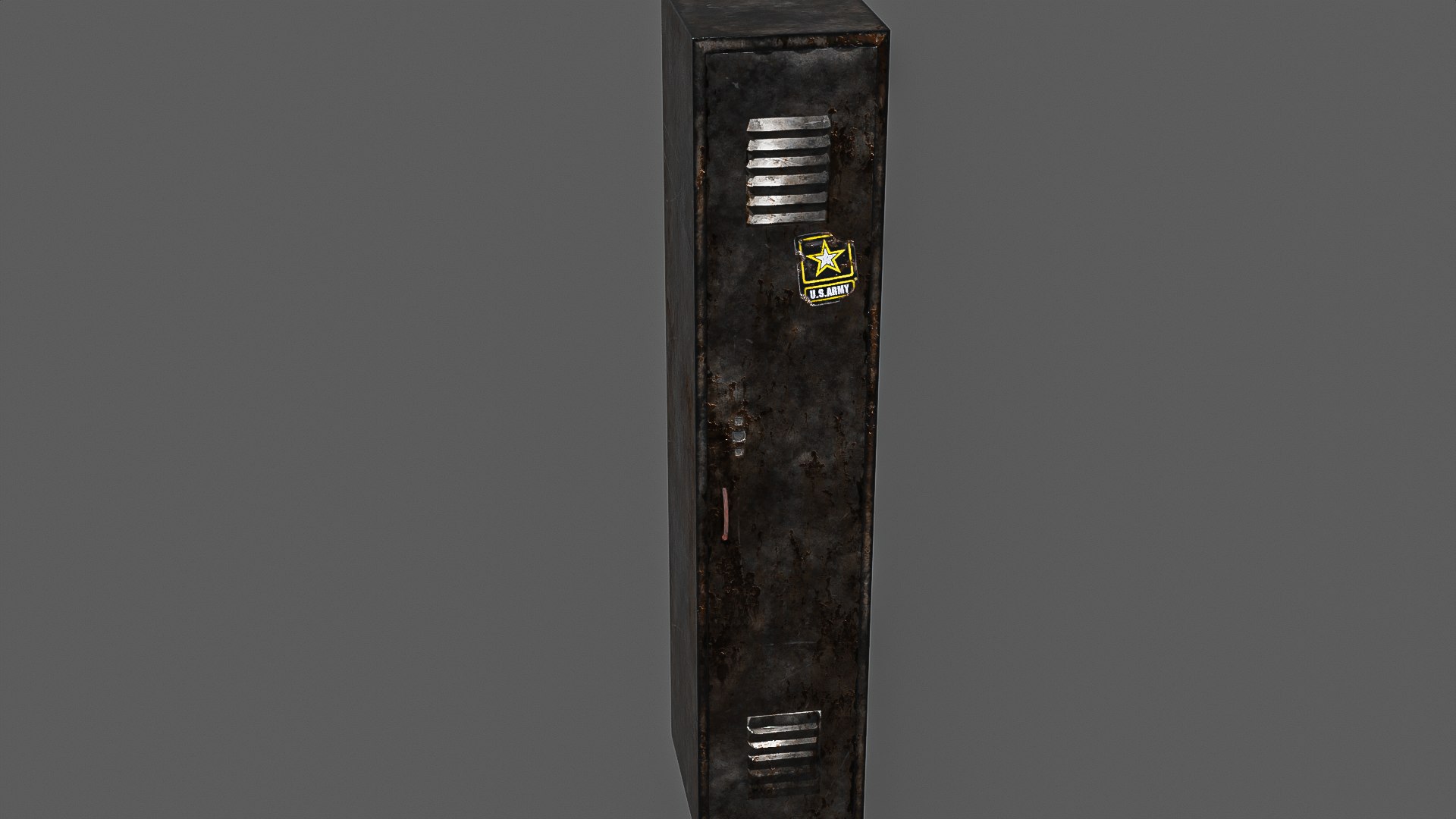 Game Ready Metal Locker 3D model - TurboSquid 2093911