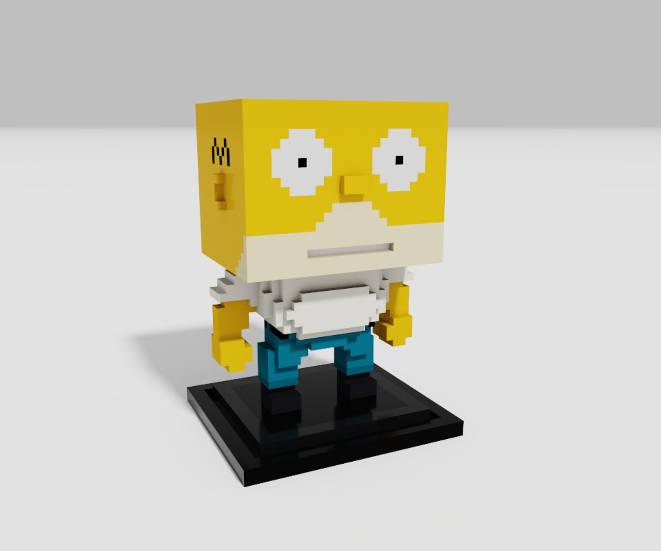 Free Voxel Characters 3D Model - TurboSquid 1532008