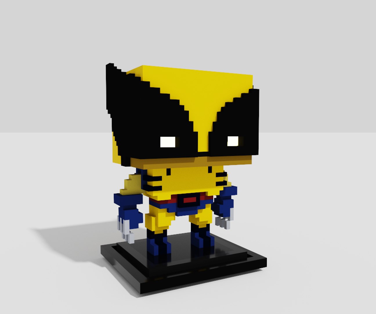 Free Voxel Characters 3D Model - TurboSquid 1532008