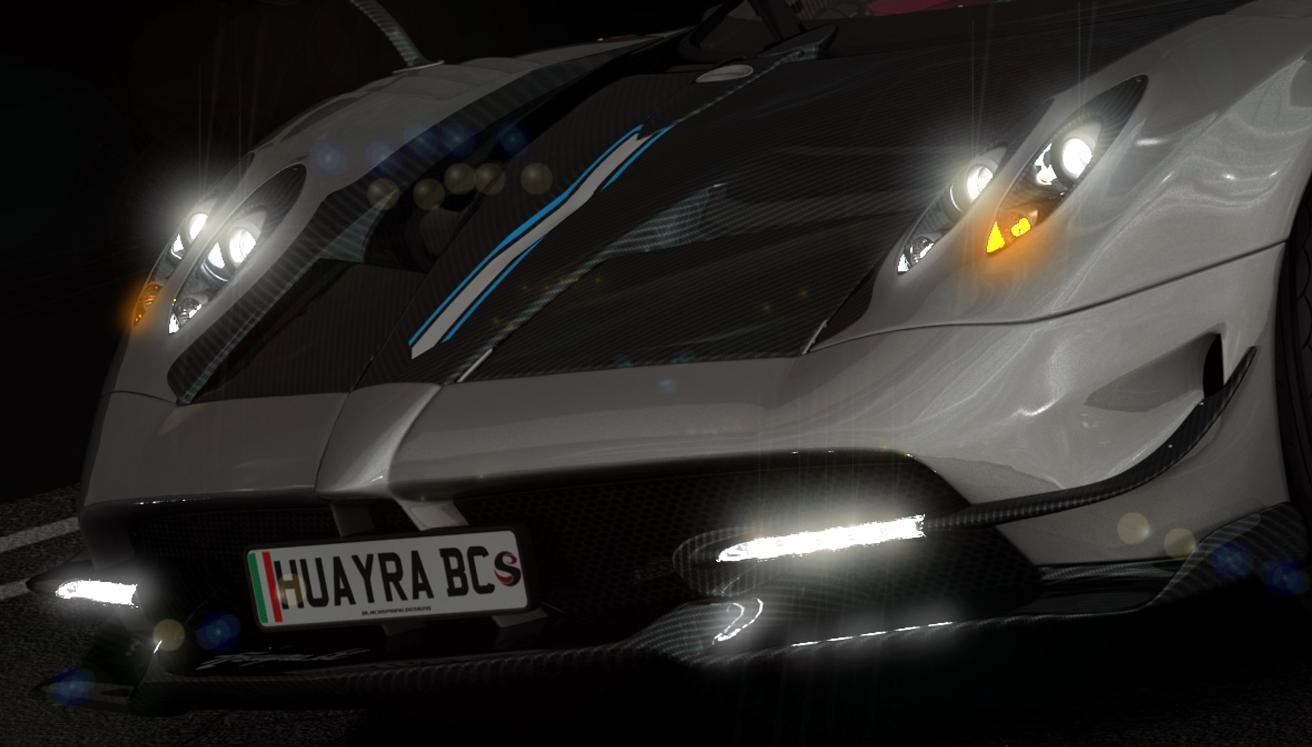 3d Model Pagani Huayra Bc 2016