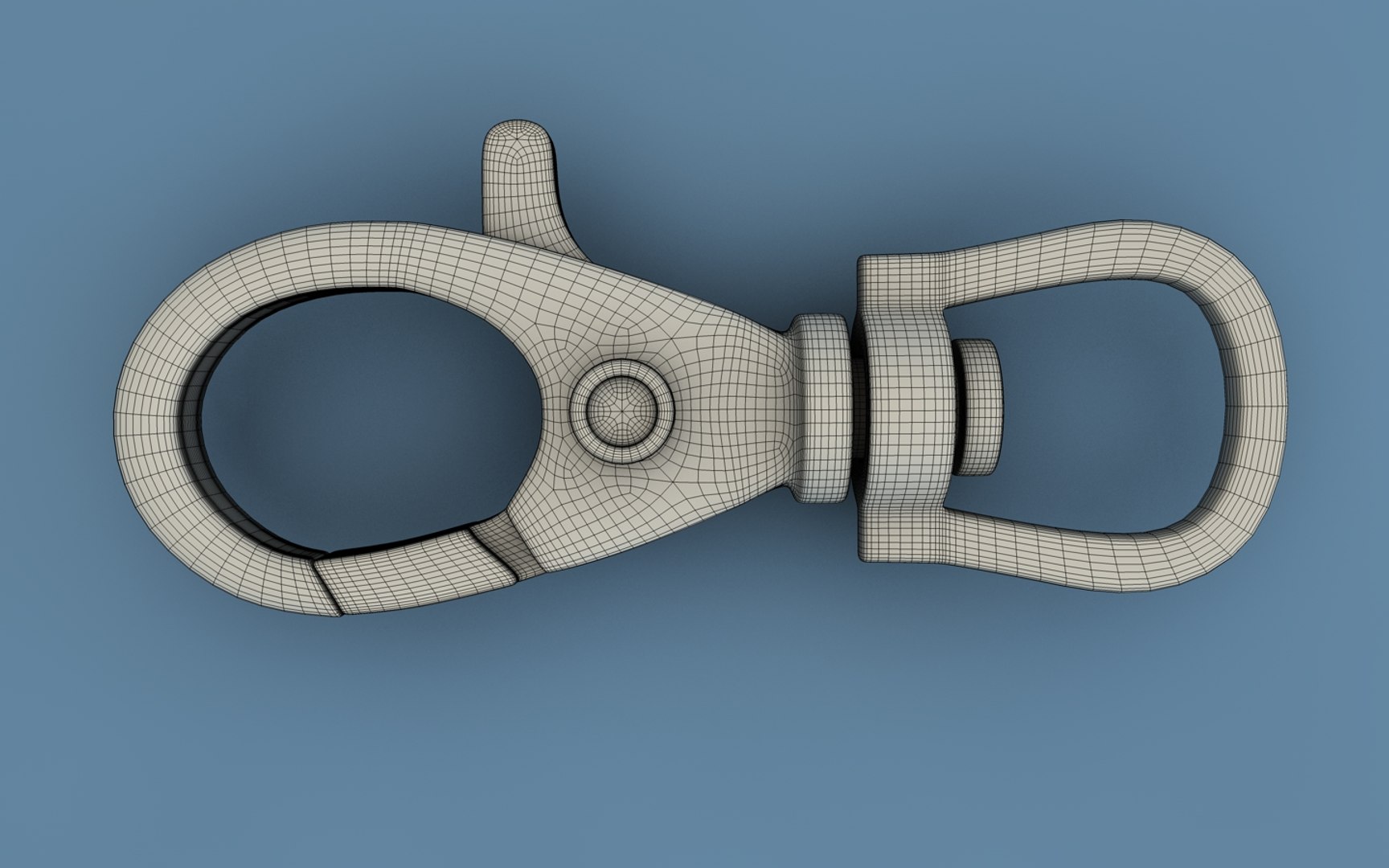 3d Carabiner Model