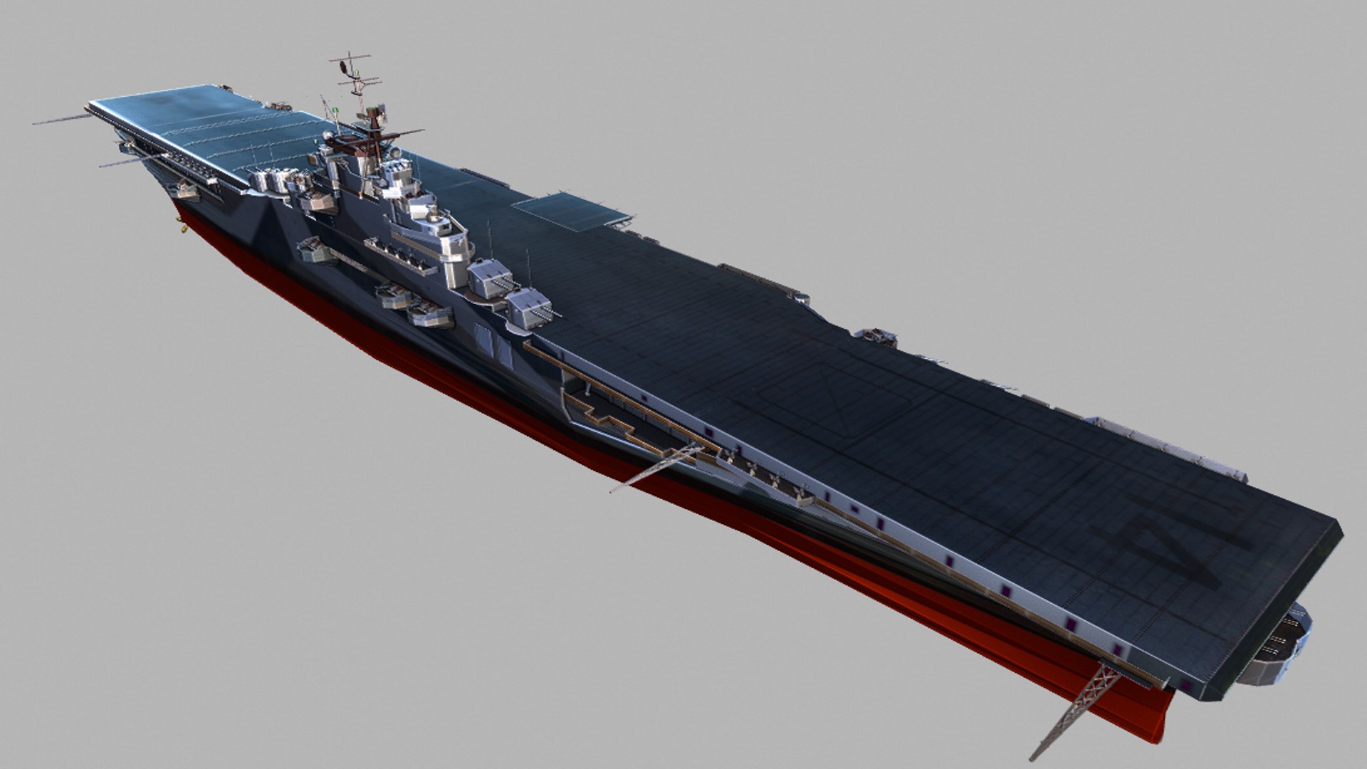 Aircraft Carrier TP-76 model - TurboSquid 1793690