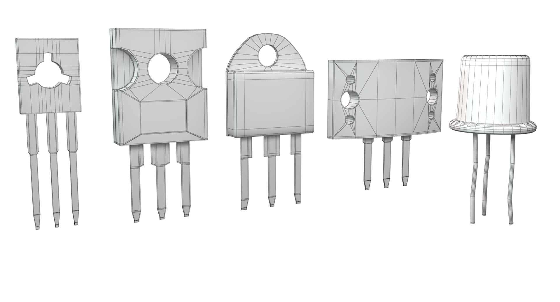 3D Model Transistors - TurboSquid 1359105