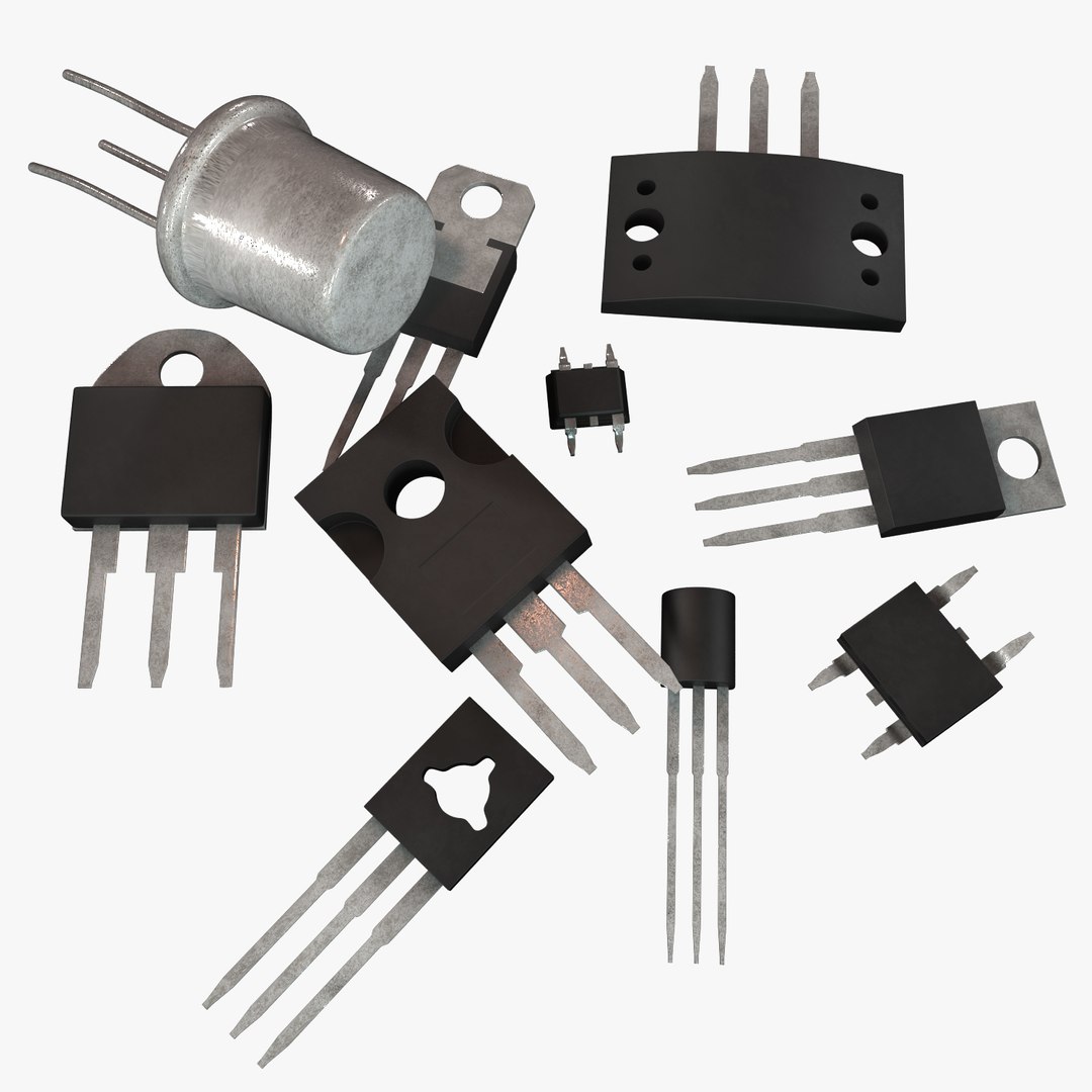 3D Model Transistors - TurboSquid 1359105