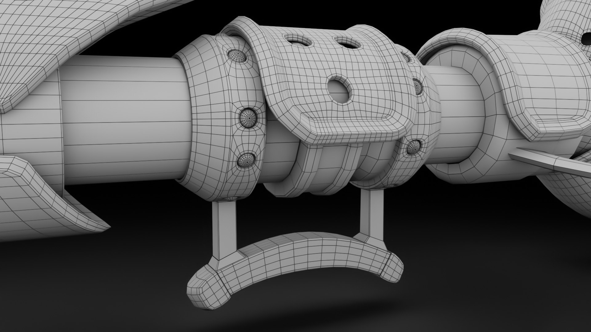 Jinx Fishbones Rocket Launcher 3D Model - TurboSquid 2371202
