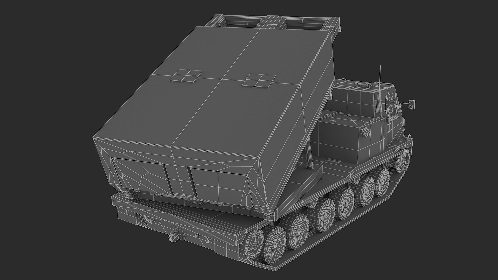 M270 Mlrs Rocket 3D Model - TurboSquid 1470272