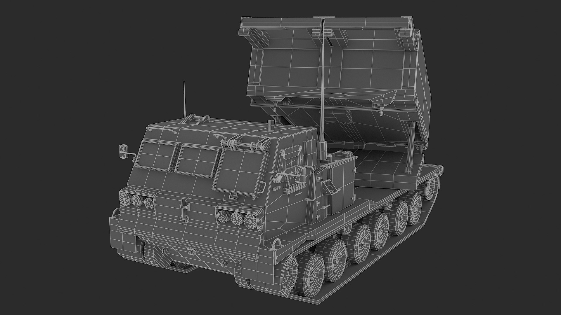 M270 Mlrs Rocket 3D Model - TurboSquid 1470272
